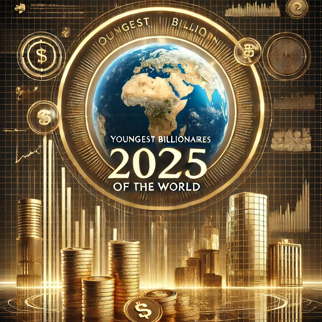 15 Youngest Billionaires of the World 2025 - The Business Titan